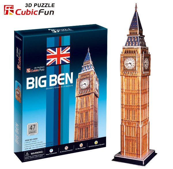 Cubic Fun, puzzle 3D Big Ben - Cubic Fun | Sklep EMPIK.COM