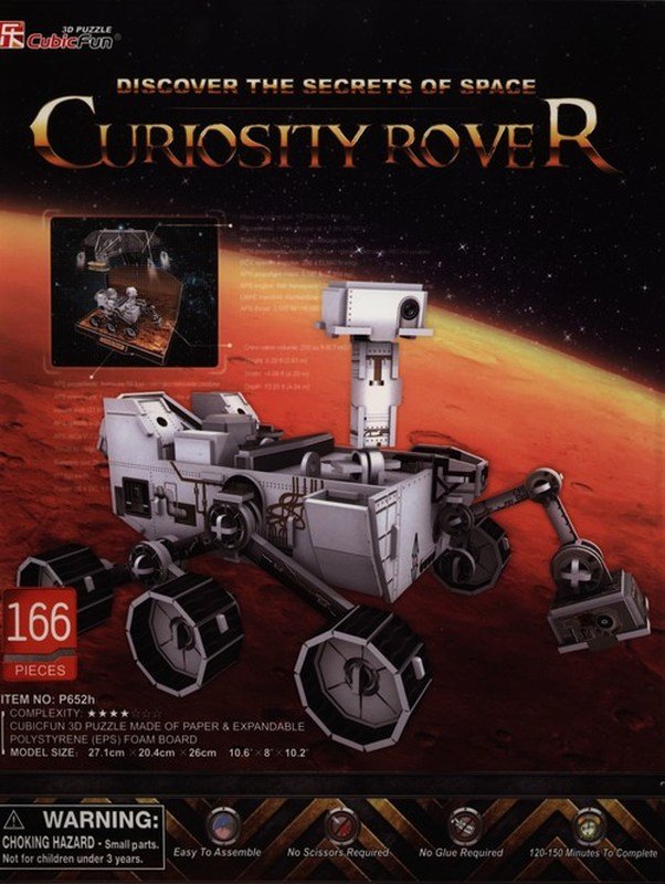 Cubic Fun, puzzle 3D Curiosity Rover - Cubic Fun | Sklep EMPIK.COM