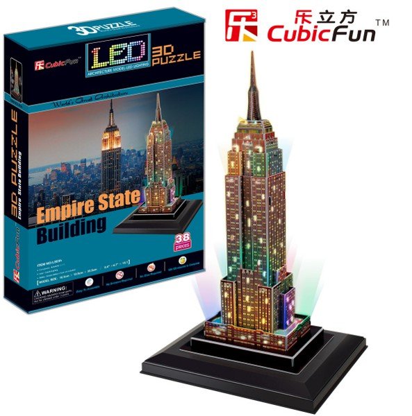 Cubic Fun, puzzle 3D Empire State Building - Cubic Fun | Sklep EMPIK.COM