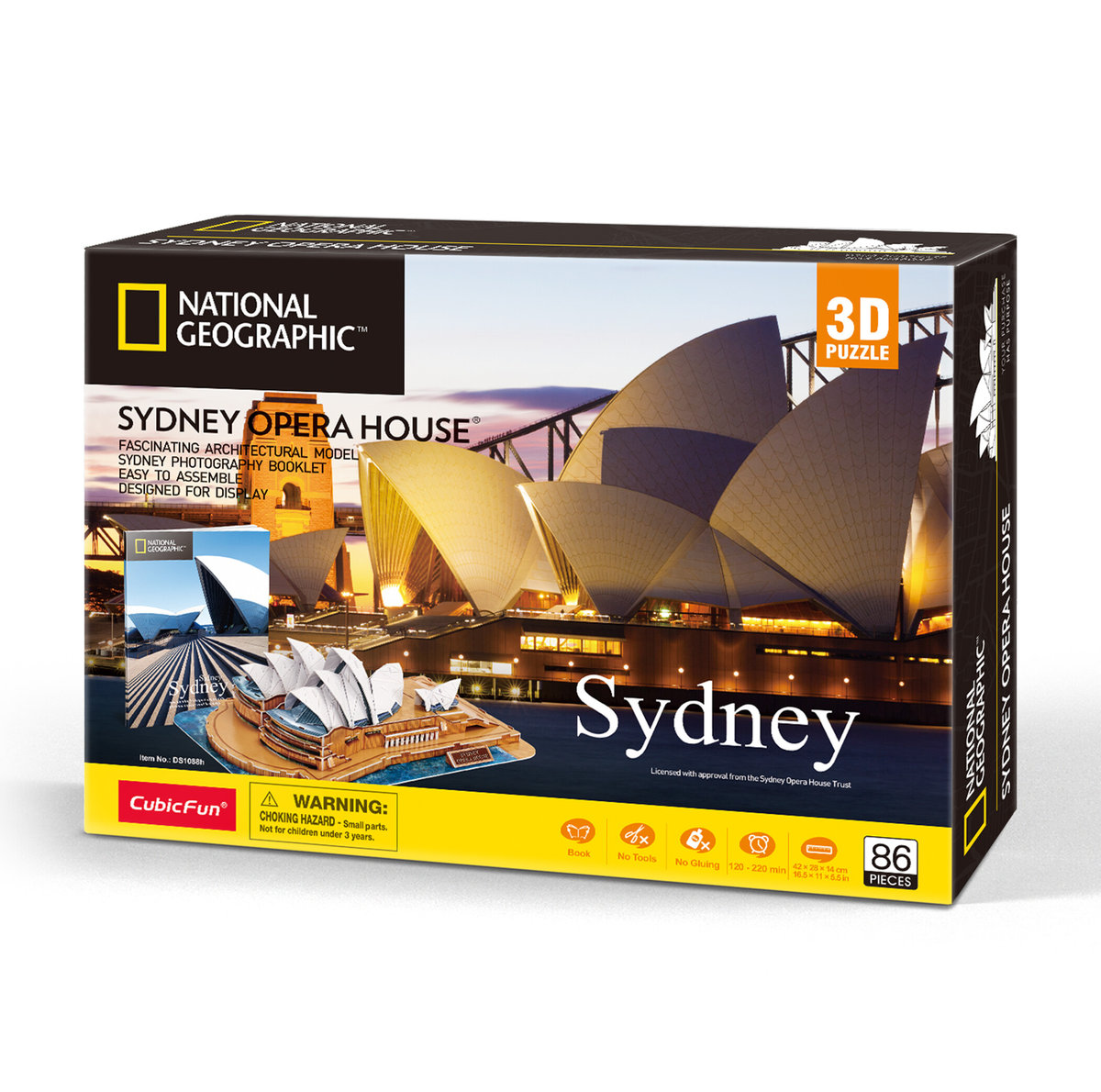 Cubic Fun Puzzle 3D National Geographic Sydney - Cubic Fun | Sklep ...