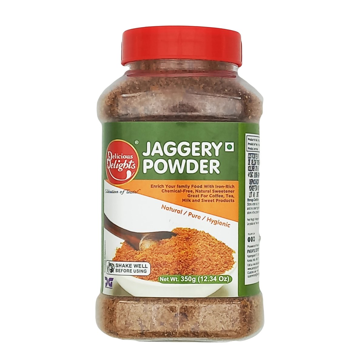 Cukier trzcinowy mielony Jaggery Powder Delicious Delights 350g - Inna ...