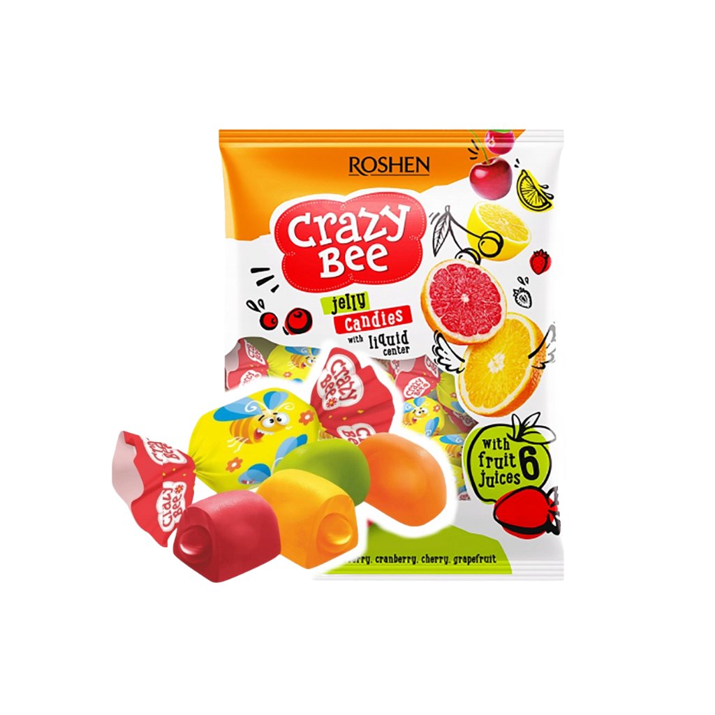 Cukierki Crazy Bee owocowe "Roshen" luz (90-100g) - Inny producent ...