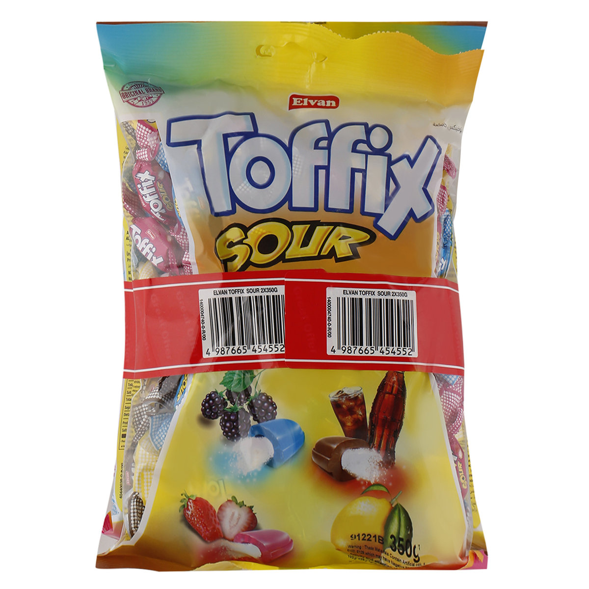 Cukierki ELVAN TOFFIX SOUR ELVAN MIX 1 kg - Elvan | Sklep EMPIK.COM