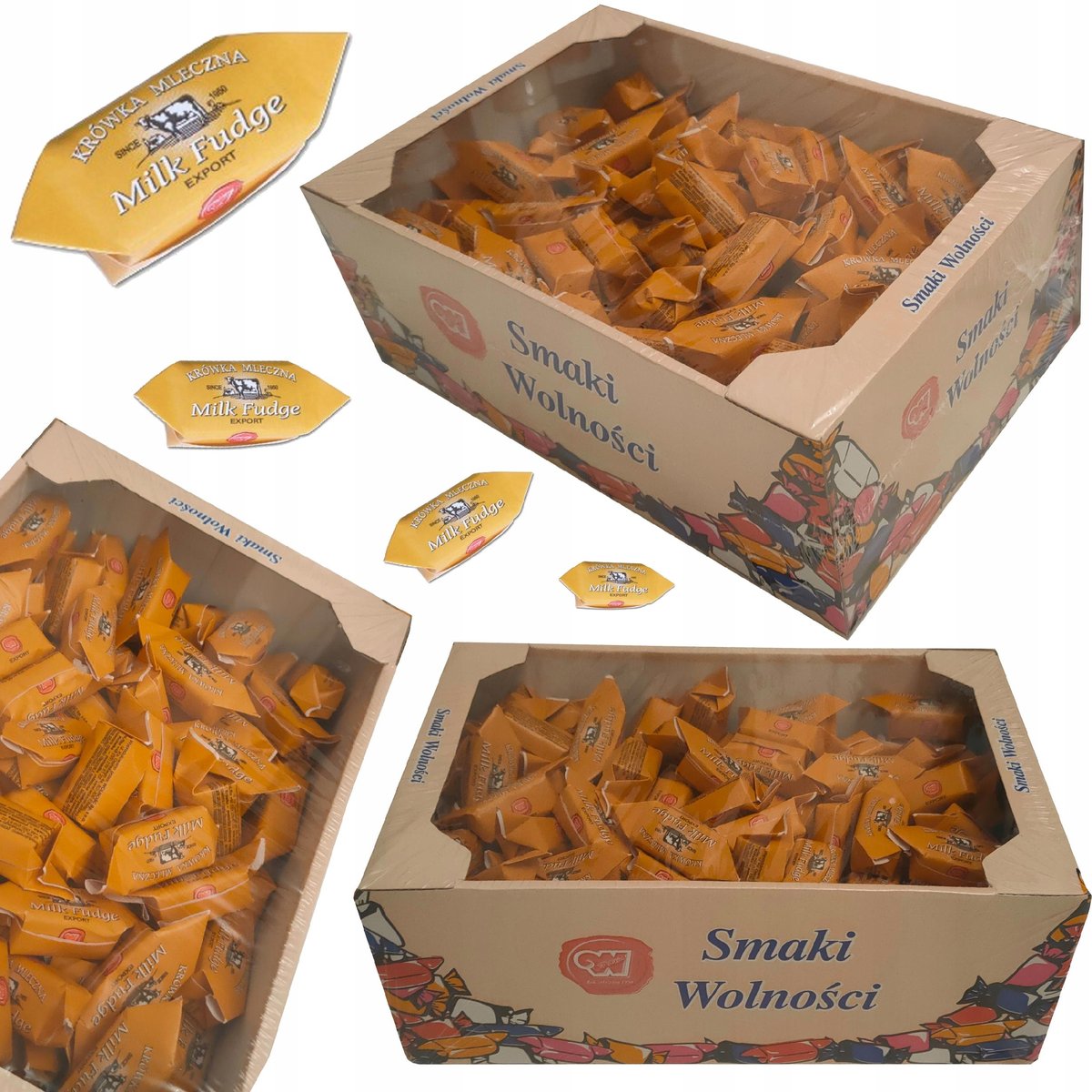 Cukierki Krówki mleczne Wolność 3000 g - WOLNOŚĆ | Sklep EMPIK.COM