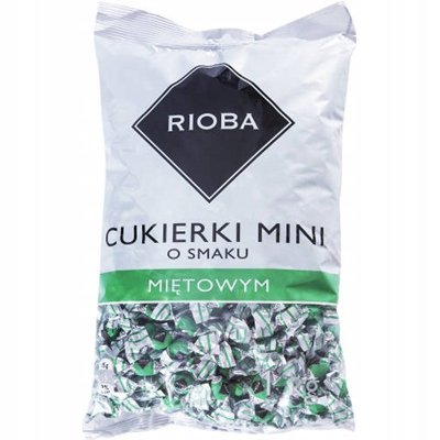 Cukierki mini miętowe 1kg - Rioba - Rioba | Sklep EMPIK.COM