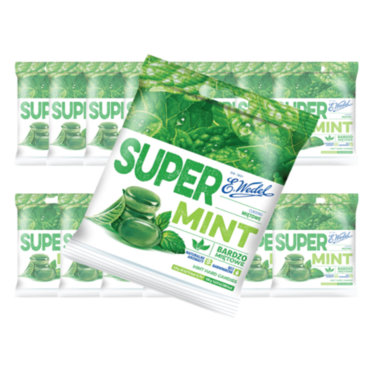 Cukierki Super Mint miętowe E.Wedel 1,44 kg (16 szt. x 90 g) E.Wedel ...