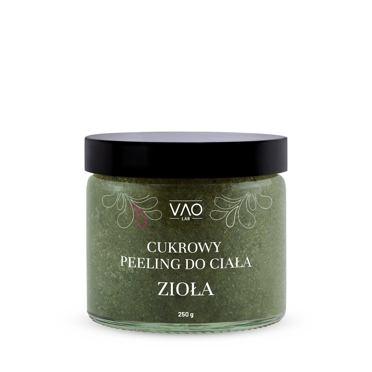 Cukrowy peeling do ciała ZIOŁA 250 g VAO Lab | Sklep EMPIK.COM