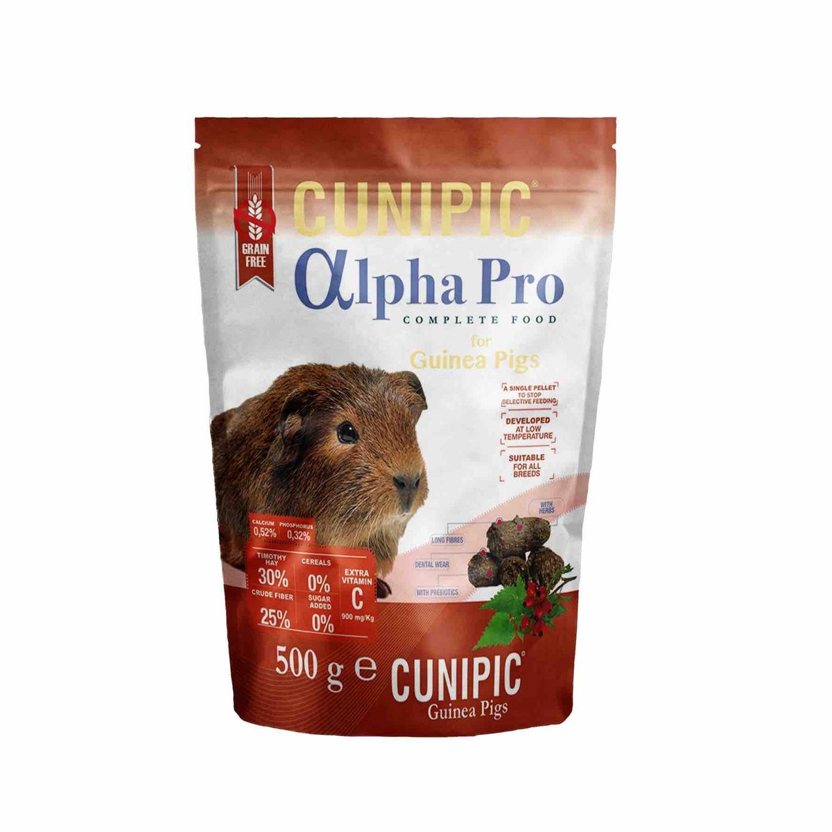 CUNIPIC ALPHA PRO ŚWINKA MORSKA 500 g - Cunipic | Sklep EMPIK.COM