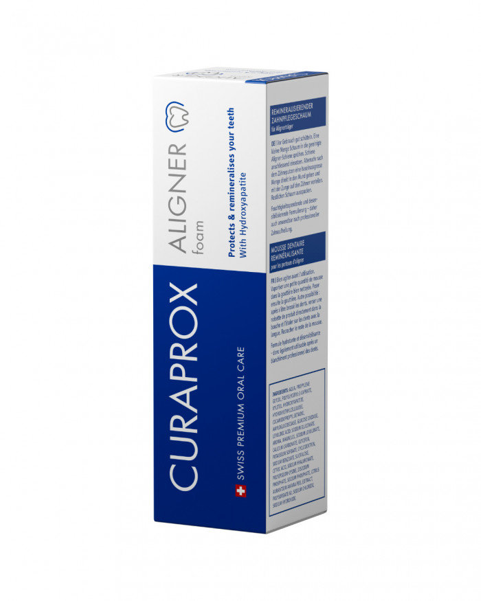 Curaprox ALIGNER Pianka do pielęgnacji nakładek ortodontycznych 40 ml | Sklep EMPIK.COM