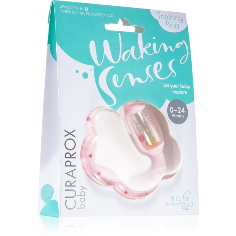 Curaprox Baby Waking Senses gryzak ze szczoteczką do masażu i ...