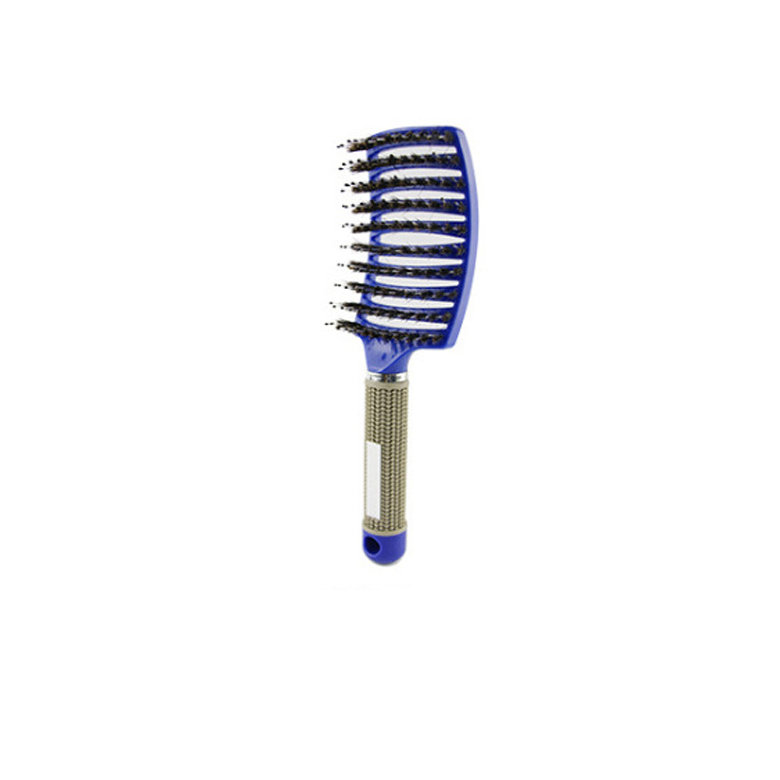 Curly Hair Styling Hairdressing Fluffy Rib Comb Pig Bristle Curly Hair ...