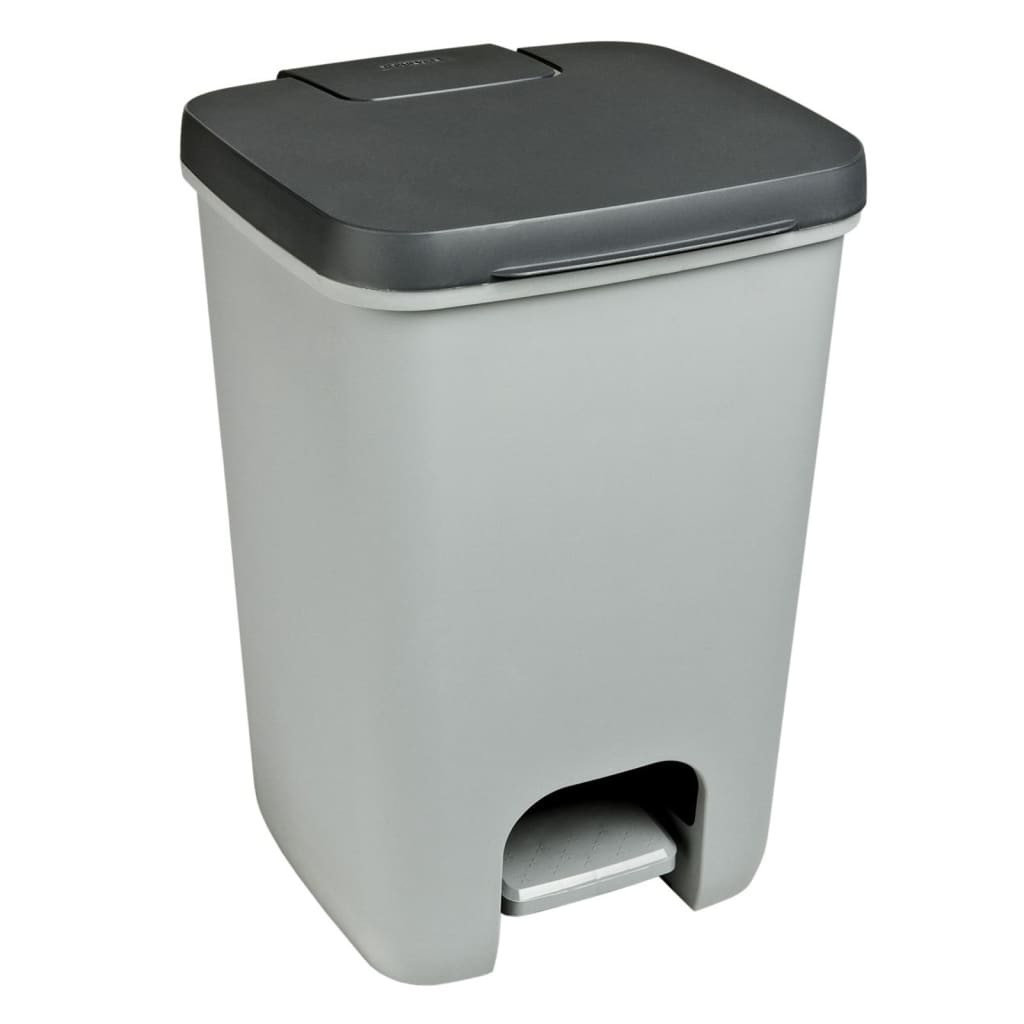 Curver Kosz na śmieci z pedałem Essentials, 20 L, jasnoszary - VMP ...