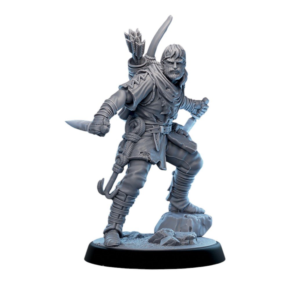Cuthroat Łotr Zwiadowca Bandyta Figurka 14k + BONUS do DND D&D druk 3D RPG - Iron Shield ...