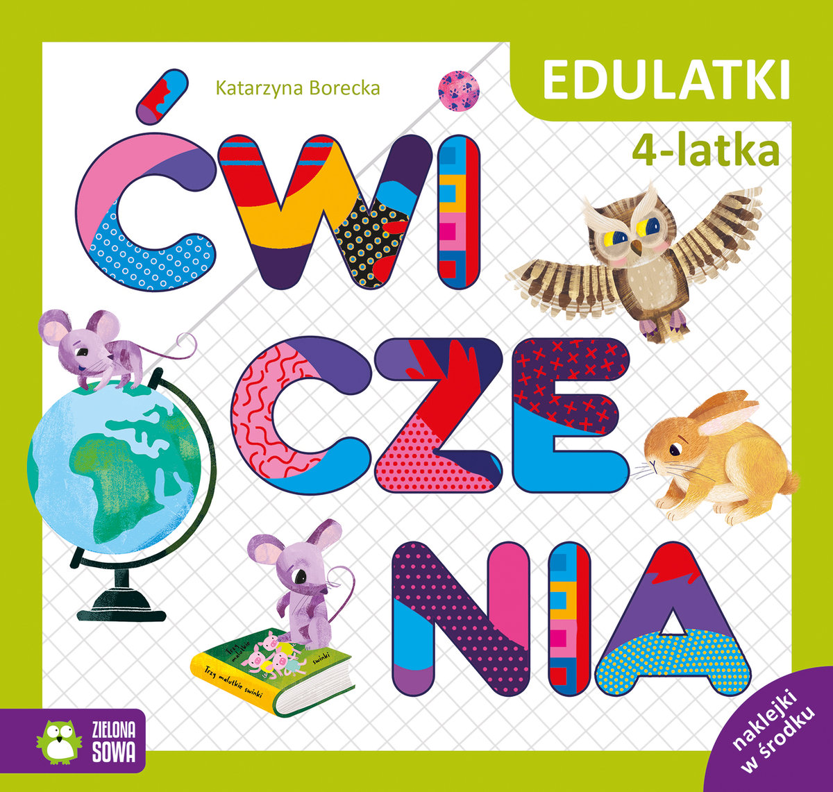 Ćwiczenia 4-latka. Edulatki - Borecka Katarzyna | Książka w Empik
