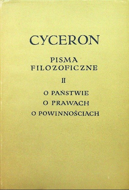 Cyceron Pisma filozoficzne Tom III - Opracowanie zbiorowe | Książka w Empik