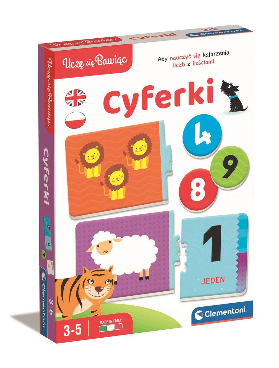 Cyferki - Uczę się Bawiąc | Sklep EMPIK.COM