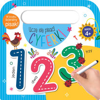 Cyferki. Uczę się pisać! - Opracowanie zbiorowe | Książka w Empik