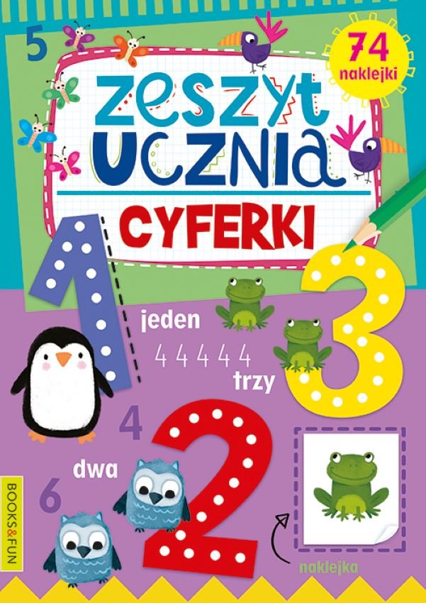 Cyferki. Zeszyt ucznia - Opracowanie zbiorowe | Książka w Empik