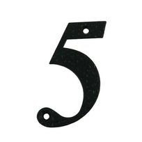 Cyfra 5 w kolorze czarnym, hiszpańskiej firmy AMIG. - AMIG | Sklep ...