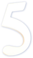 Cyfra Mała „5” - 7,7 X 1,5 X 12Cm. Ac345, Decopatch - decopatch | Sklep ...