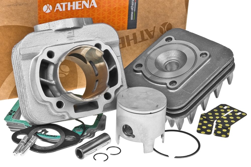 Cylinder Kit Athena Racing 70cc, Gilera 50 AC 2T / Piaggio 50 AC 2T / Vespa 50 AC 2T - Inna ...