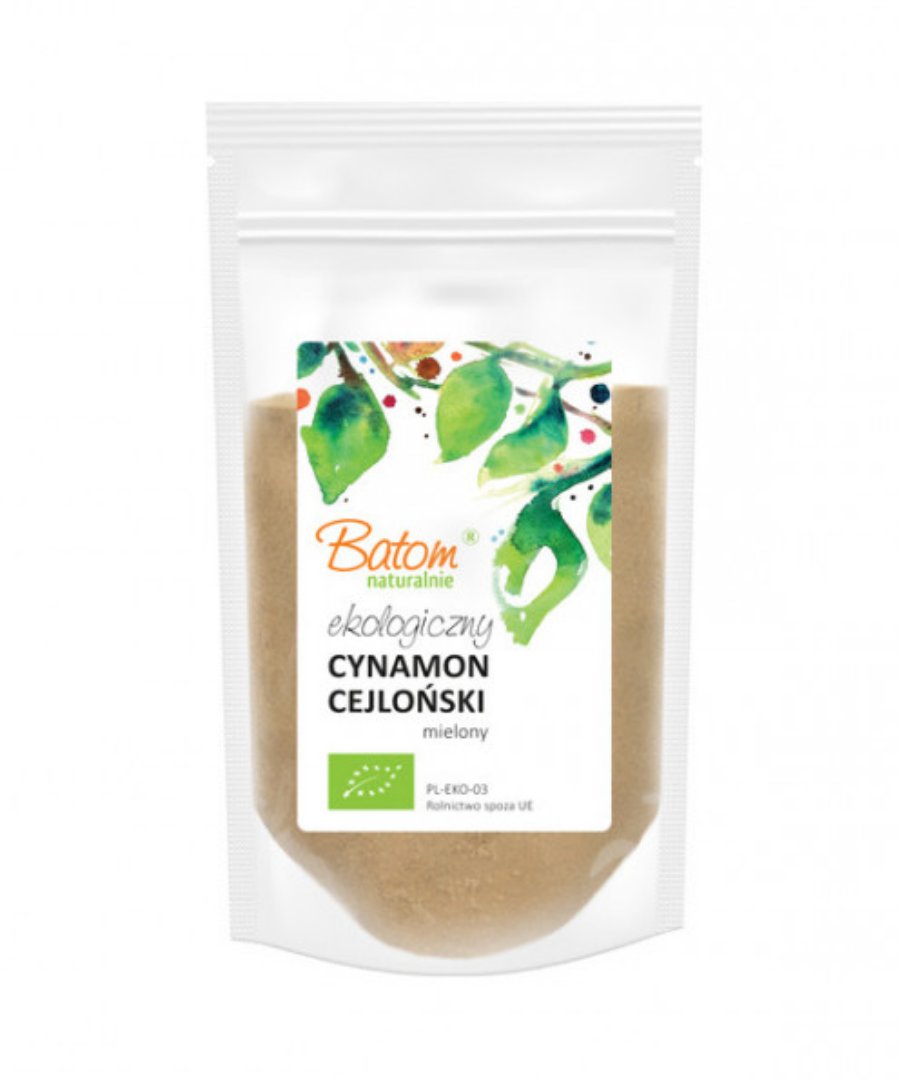 Cynamon cejloński BIO 125g BATOM - Batom | Sklep EMPIK.COM