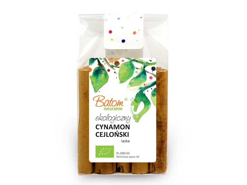 Cynamon Cejloński Bio Laski 50G Batom - Batom | Sklep EMPIK.COM