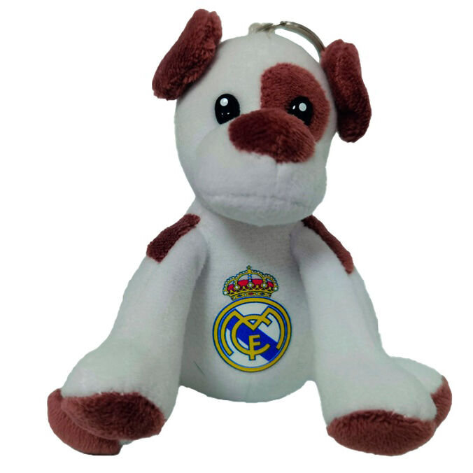 CYP BRANDS - Pluszowa Maskotka Real Madrid z Brelokiem dla Psa ...