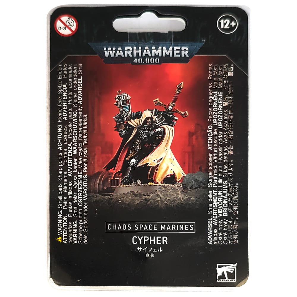 Cypher chaos space marines, warhammer 40000 - Warhammer | Sklep EMPIK.COM