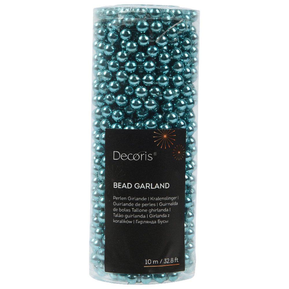 Cyraneczka GIRLANDA ŁAŃCUCH choinkowy Błyszczący Na CHOINKĘ 8 mm 10 mb - Kaemingk | Sklep EMPIK.COM