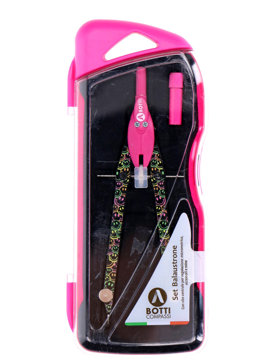 Cyrkiel z obudową BOTTI szkolny METALOWY wytrzymały - Inna marka ...