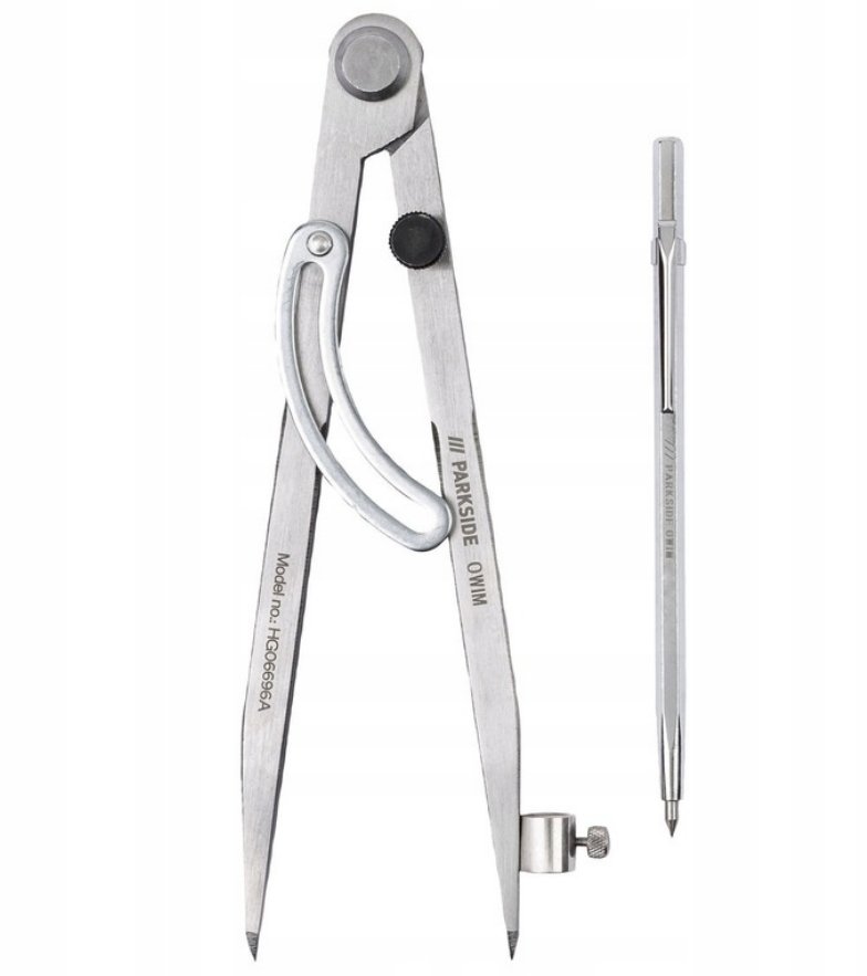 Cyrkiel z rysikiem traserskim PARKSIDE 15-480 mm - Parkside | Sklep ...