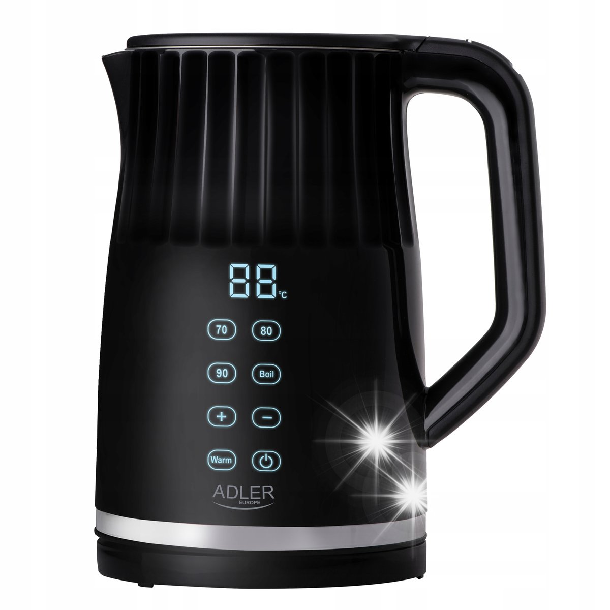 Czajnik elektryczny Adler AD 1350 2200W 1,7l czarny regulacja temperatury - Inna marka | AGD ...