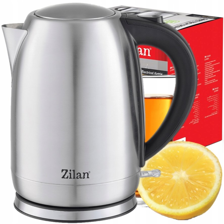 Czajnik Elektryczny Stal Nierdzewna Double Wall 1,7L 2200W - Zilan | AGD Sklep EMPIK.COM