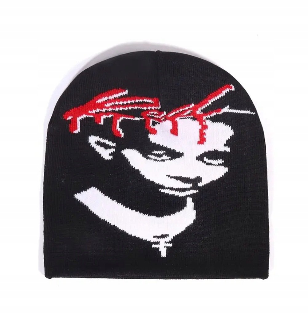 Czapka Beanie Playboi Carti Whole Lotta Red czapa prezent Streetwear ...