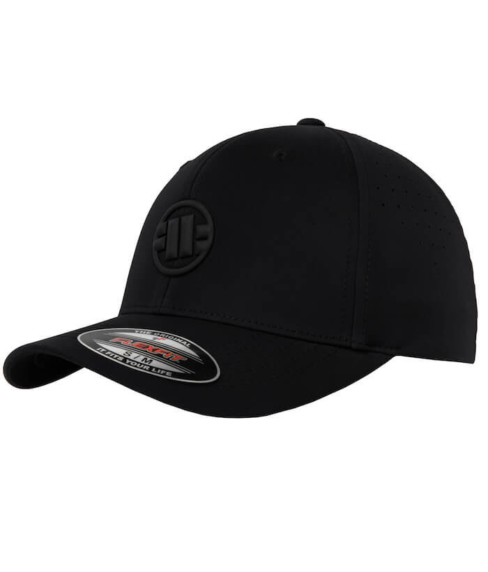 Czapka PIT BULL FULL CAP TECH LOGO WITH PERFORATED czarna-S/M - Inna ...