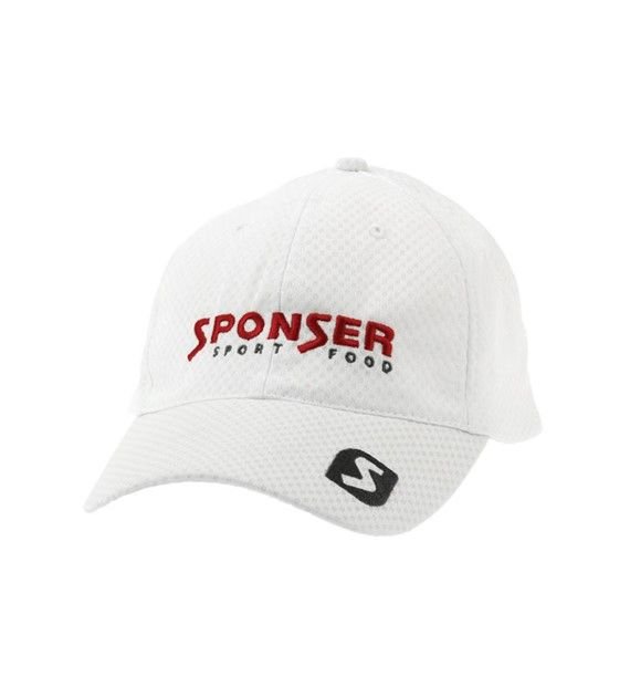Czapka Sportowa Z Daszkiem Sponser Cap | White - SPONSER | Sport Sklep ...