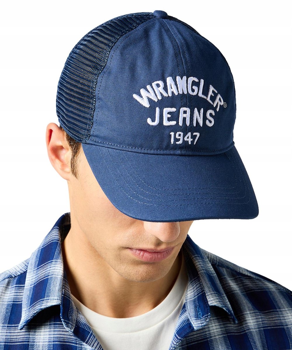 Czapka Wrangler TRUCKER CAP 112364064 Dark Navy - Wrangler | Moda Sklep ...