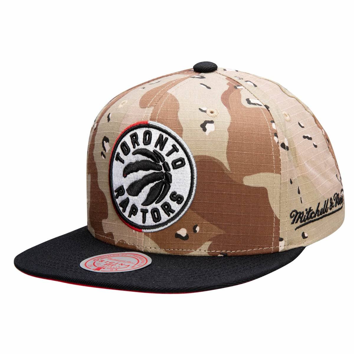 Czapka z daszkiem Mitchell & Ness NBA Choco Camo Snapback Toronto ...