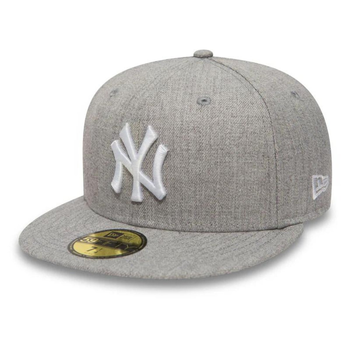 Czapka z daszkiem New Era 59FIFTY MLB NY New York Yankees Essential Heather Grey - 11044974-7 7/ ...