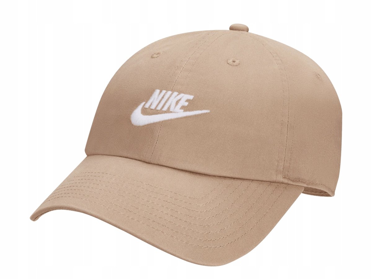CZAPKA Z DASZKIEM NIKE FB5368-247 beżowa bawełniana S/M - Nike | Moda ...