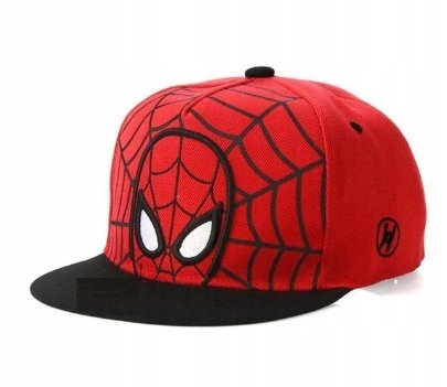CZAPKA Z DASZKIEM SPIDER-MAN / FULL CAP / SNAPBACK / CZERWONA - Kids ...