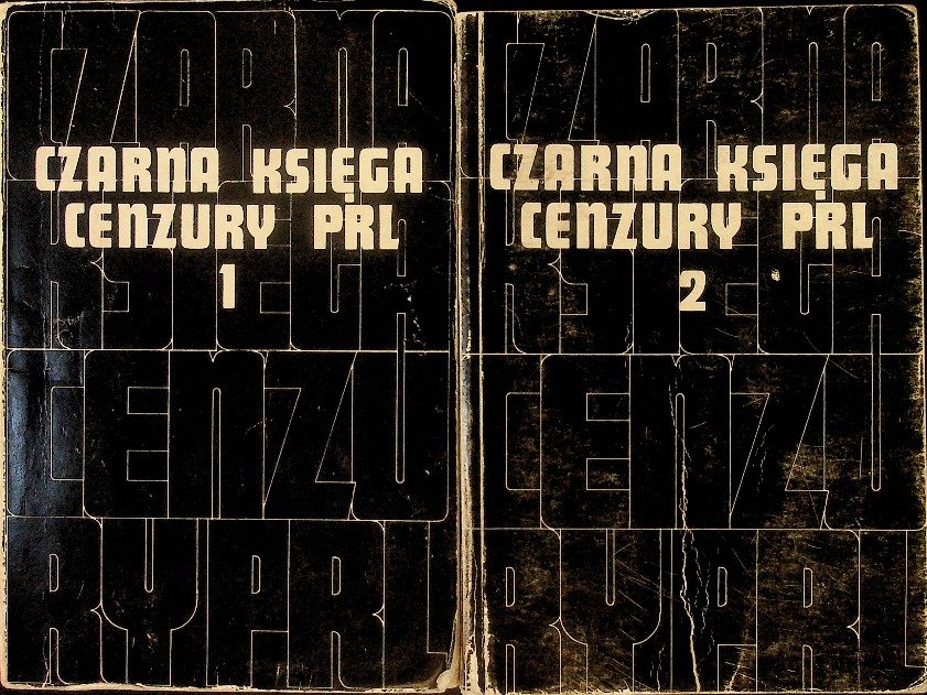 Czarna księga cenzury PRL Tom 1 i 2 - W opisie | Książka w Empik
