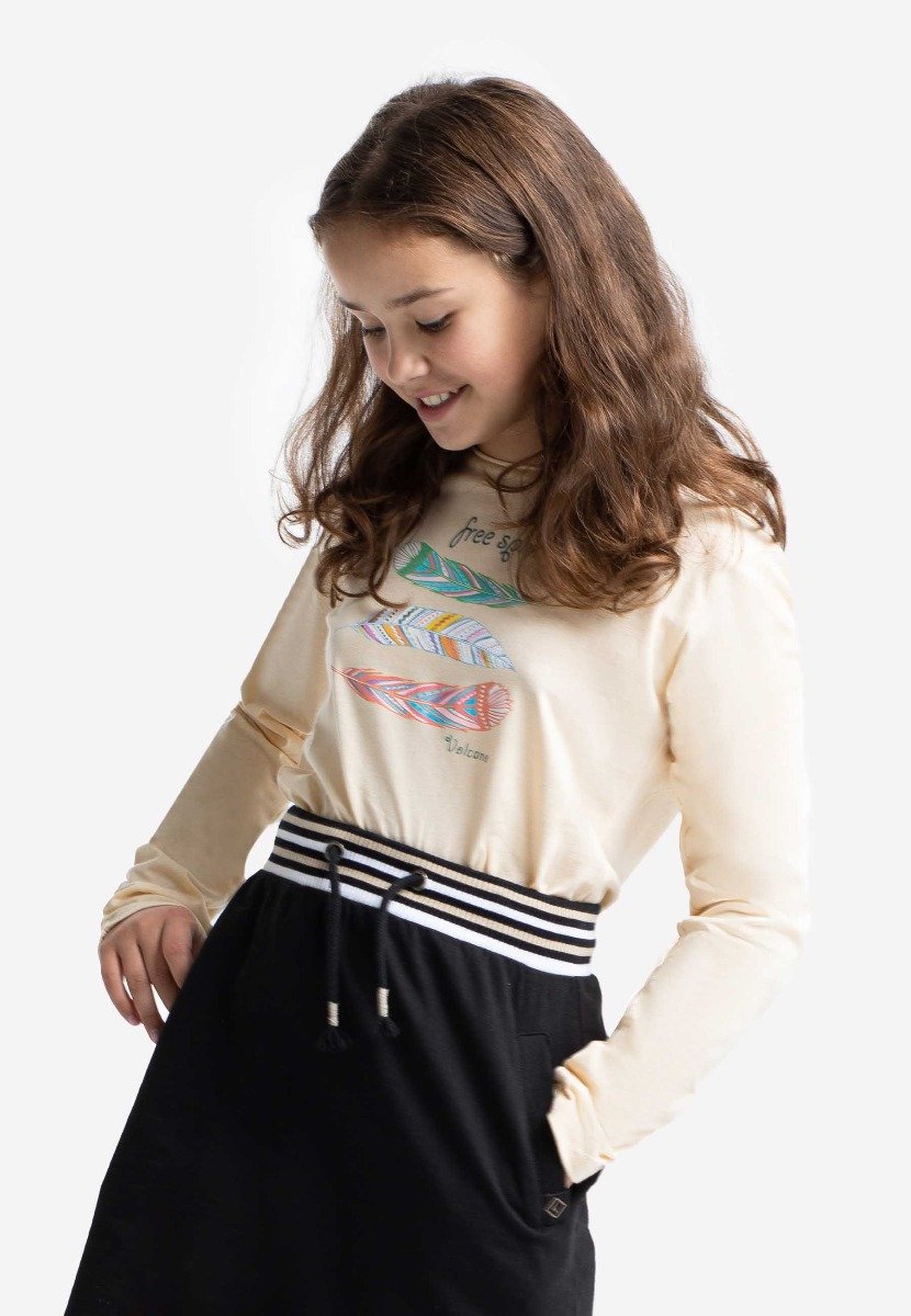 Czarna spódniczka dziewczęca VOLCANO G-ULI JUNIOR 122-128 - VOLCANO | Sklep EMPIK.COM