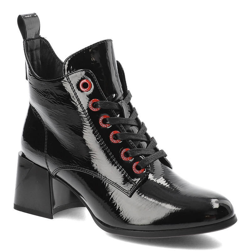 Czarne Botki S.Barski Damskie Stylowe Obuwie - Inny producent | Moda Sklep EMPIK.COM