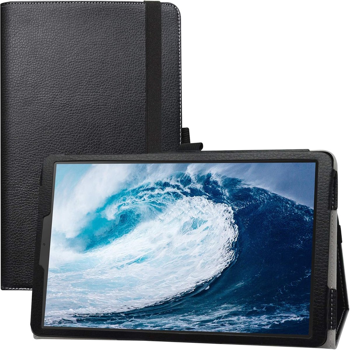 Czarne etui do tabletu alldocube iplay 20 10,1' z klapką wytrzymałe ...