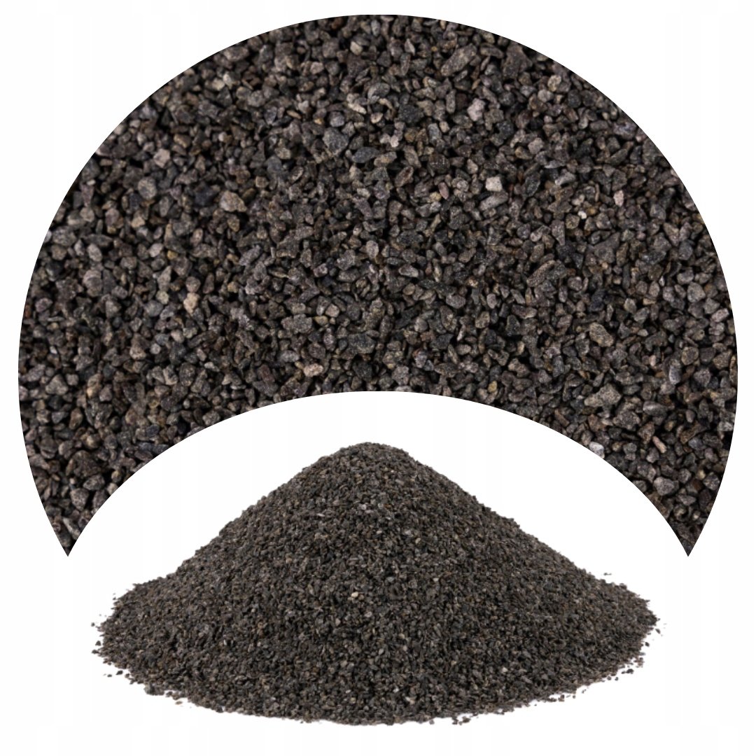 Czarny Piasek do Akwarium 8kg 0,5-1mm - TD Stones | Sklep EMPIK.COM