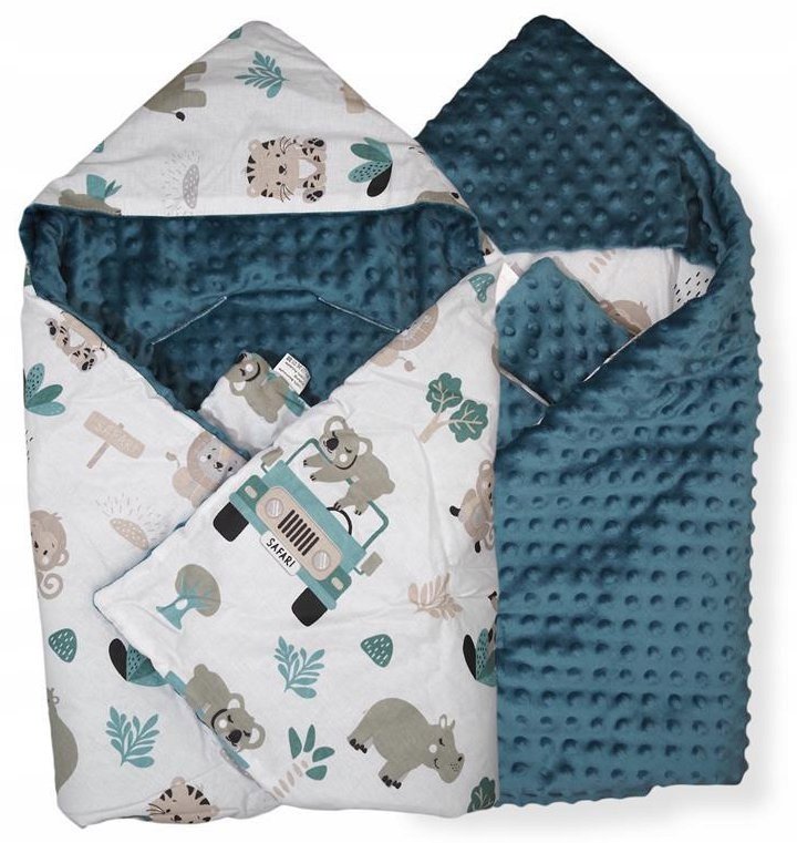 CZAS BOBASA ROŻKO-OTULACZ DO FOTELIKA DWUSTRONNY 80x80 SAFARI AUTKA ...