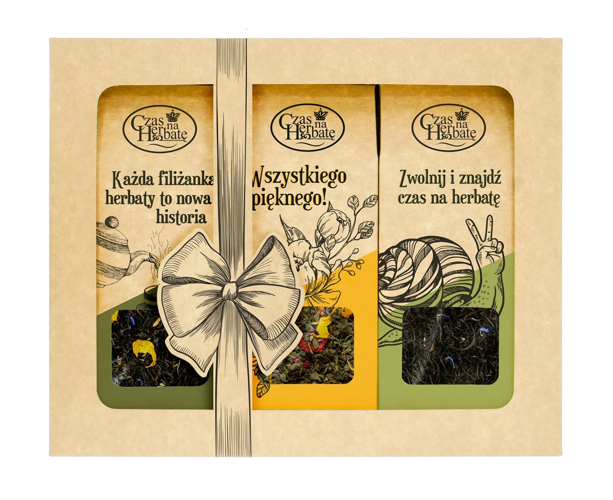Czas na herbatę, Zestaw 3 herbat A - Czas na Herbatę | Sklep EMPIK.COM