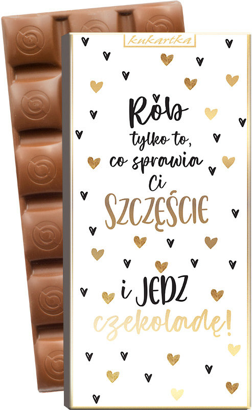 Czekolada 415 Rób Tylko To, Co Sprawia Ci Szczęście - Kukartka | Sklep EMPIK.COM
